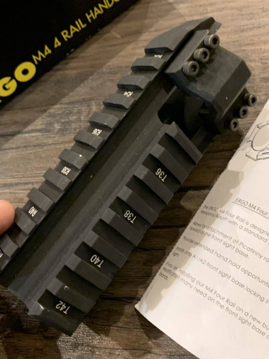 Yahoo オークション Pts Ergo M4 Rail Handguard Ptw トレポン Syste