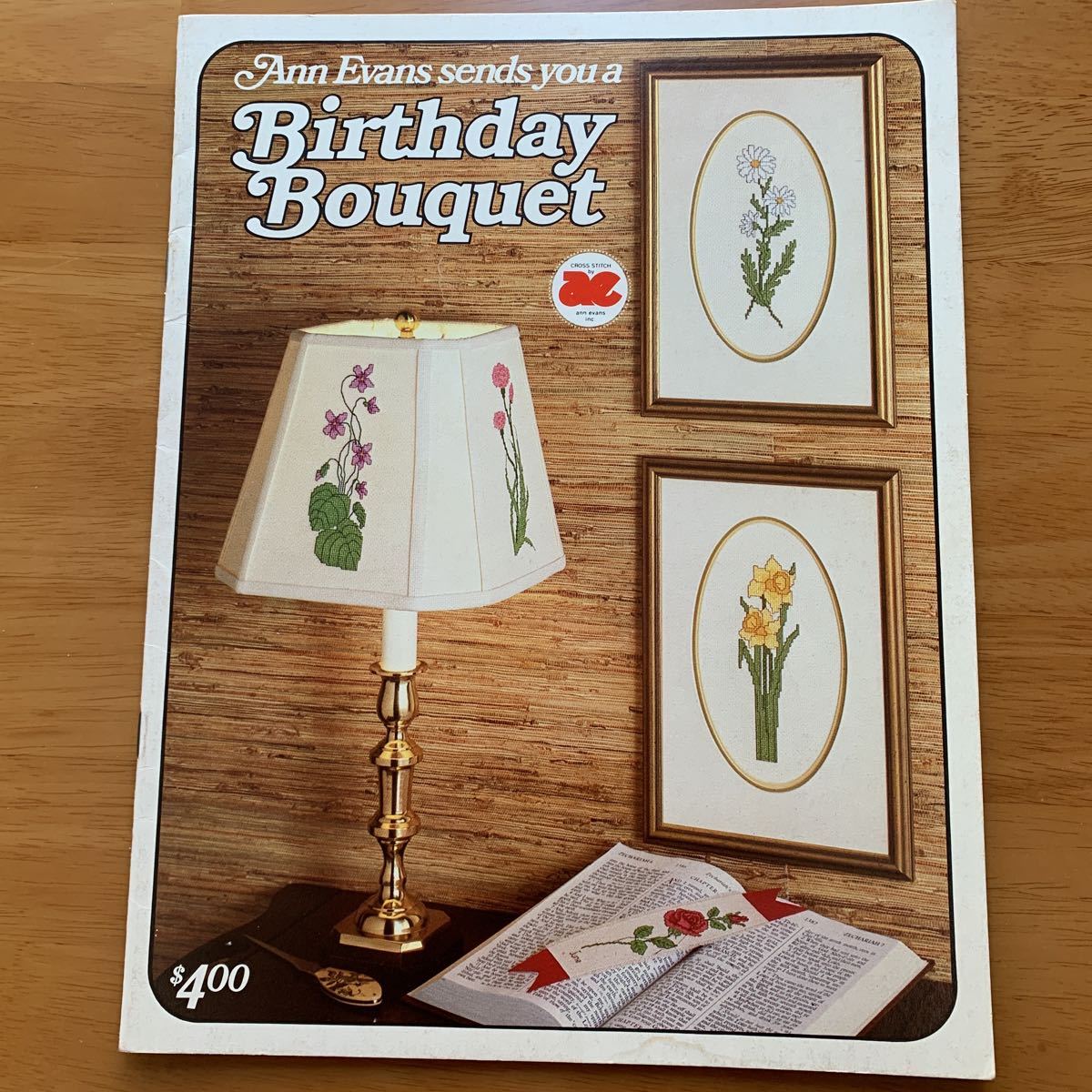 Yahoo!オークション - クロスステッチ刺繍図案本《Pansies》《Birthday...