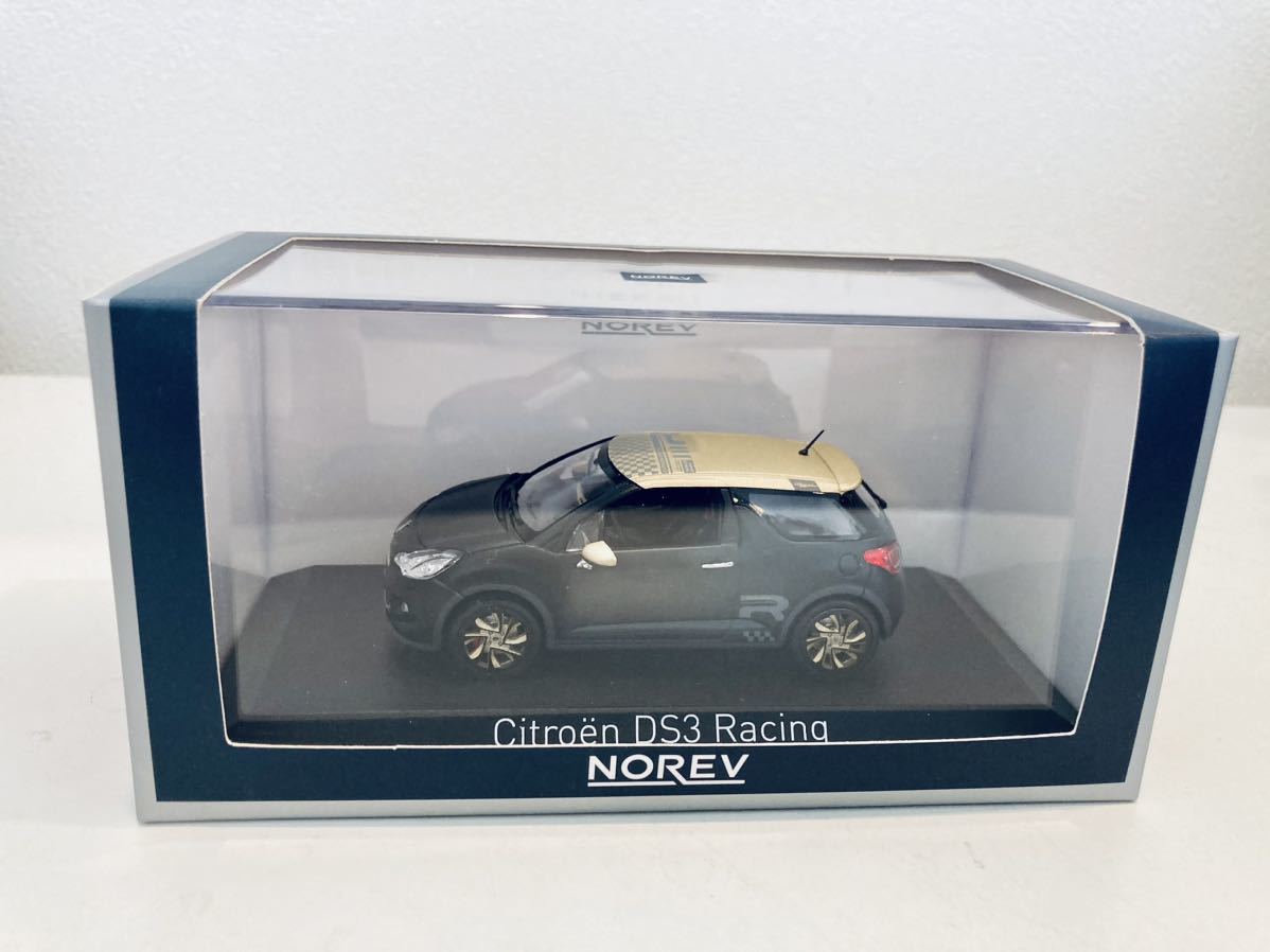 Yahoo!オークション - 1/43 Norev シトロエン DS3 Racing Matt Black/gold