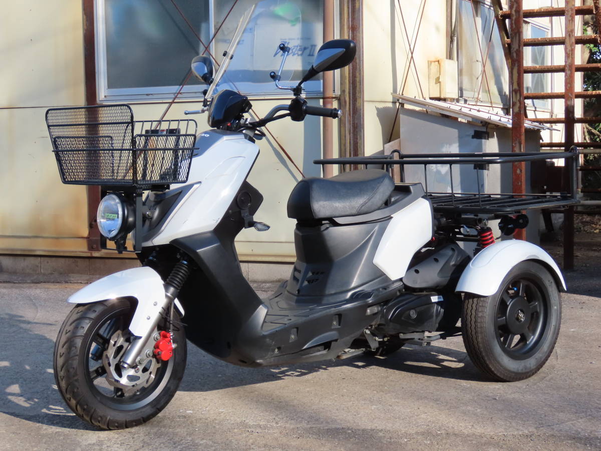 Yahoo!オークション - PGO アイミー125 トライク 9897㎞ 125㏄ 綺麗 バ...