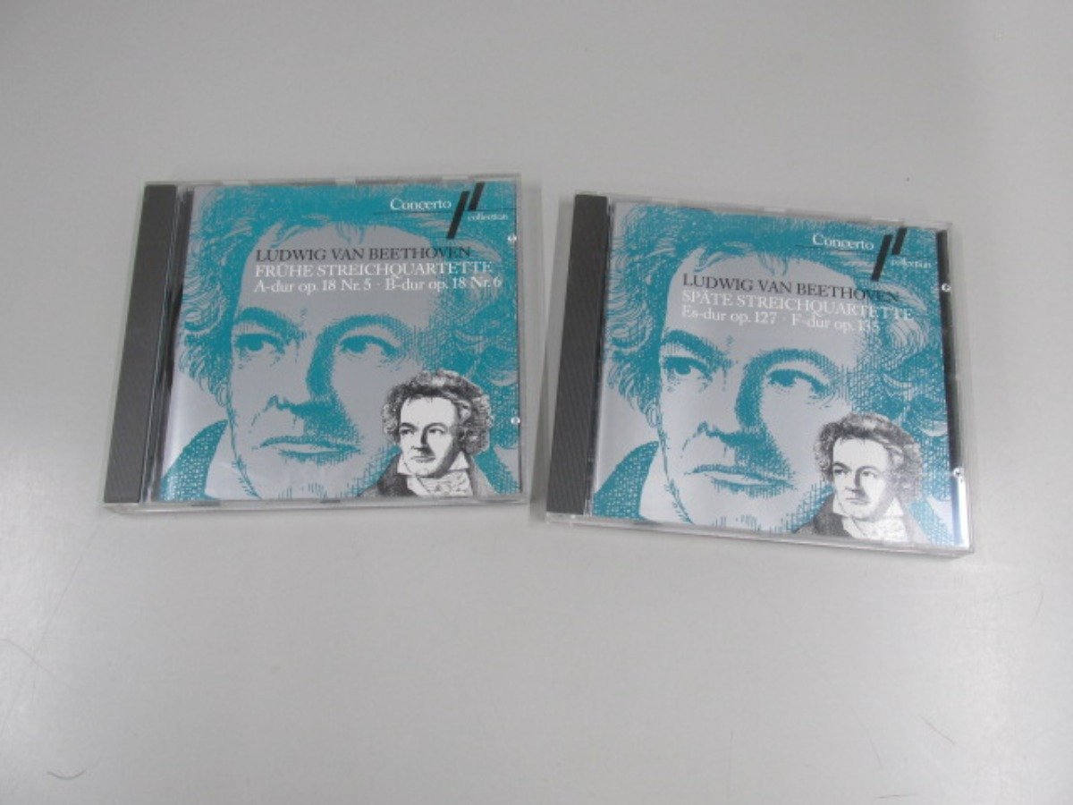 Yahoo!オークション - 【2CD ベートーヴェン 初期 弦楽四重奏曲 MELO...