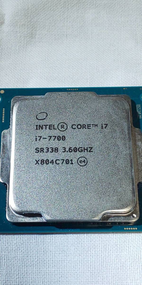 Yahoo!オークション - Intel インテル Core i7 7700 中古