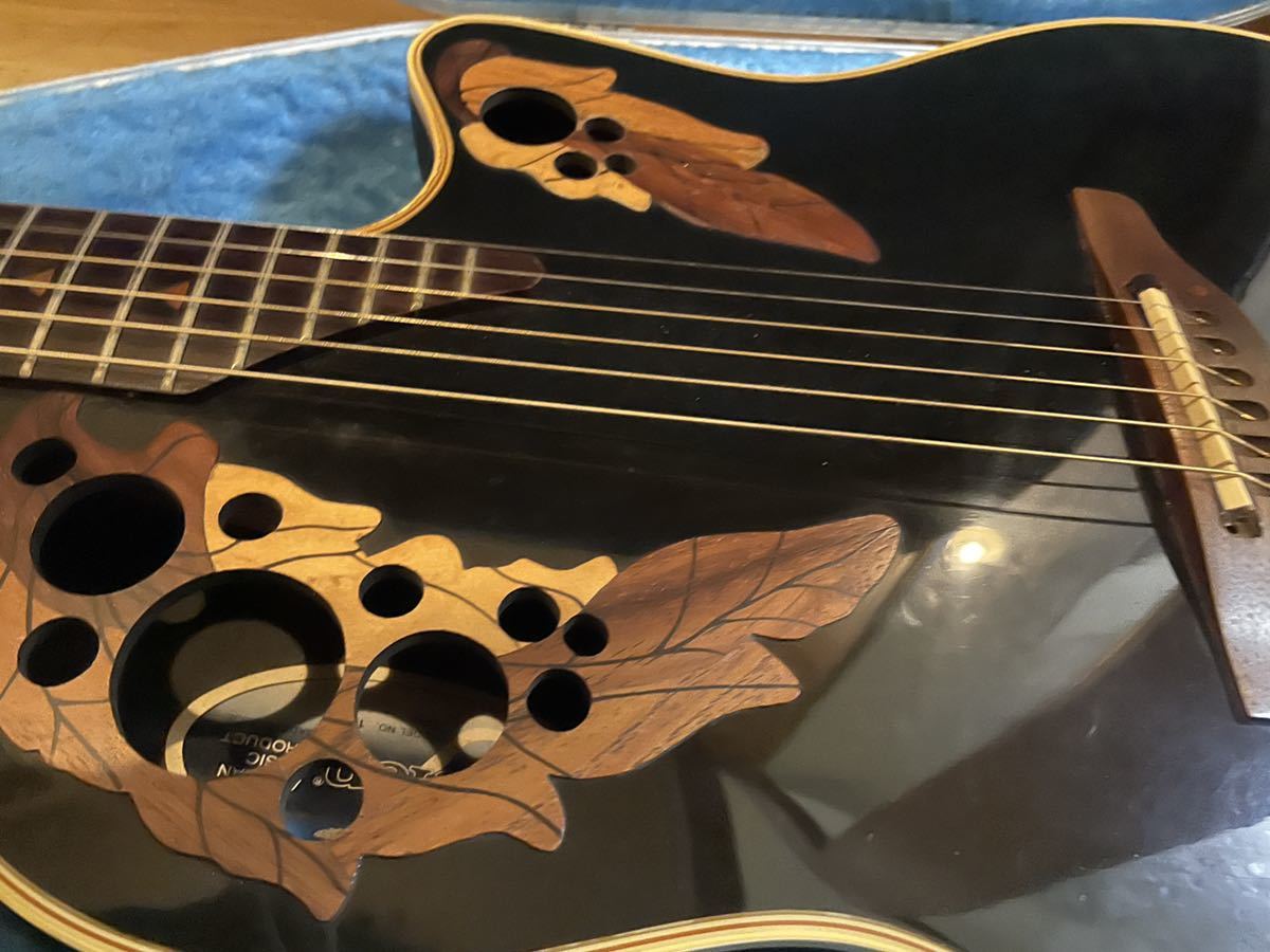 Yahoo!オークション - Ovation Elite 1868 アメリカ製 純正ハードケー...