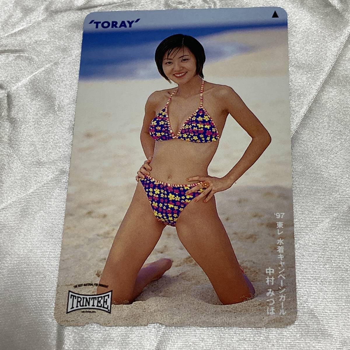 Yahoo!オークション - SK【未使用】 中村みづほ 【テレカ】 東レ TORAY...