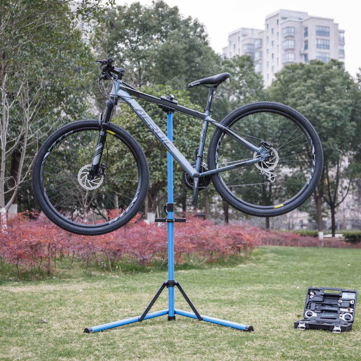 Yahoo!オークション - CXWXC 自転車 メンテナンススタンド ワークスタ...