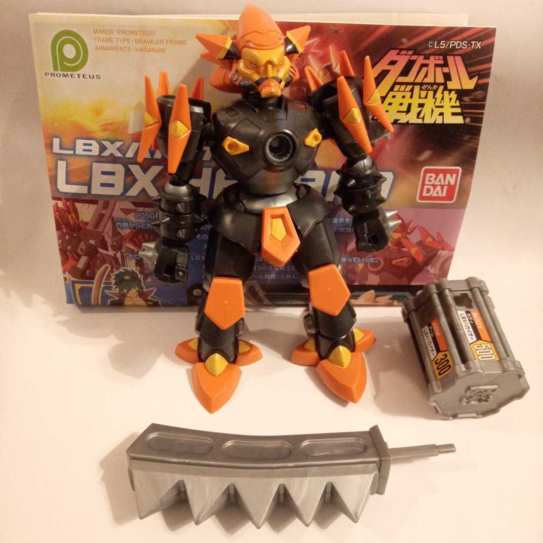 Yahoo!オークション - ダンボール戦機 LBX ハカイオー 完成品