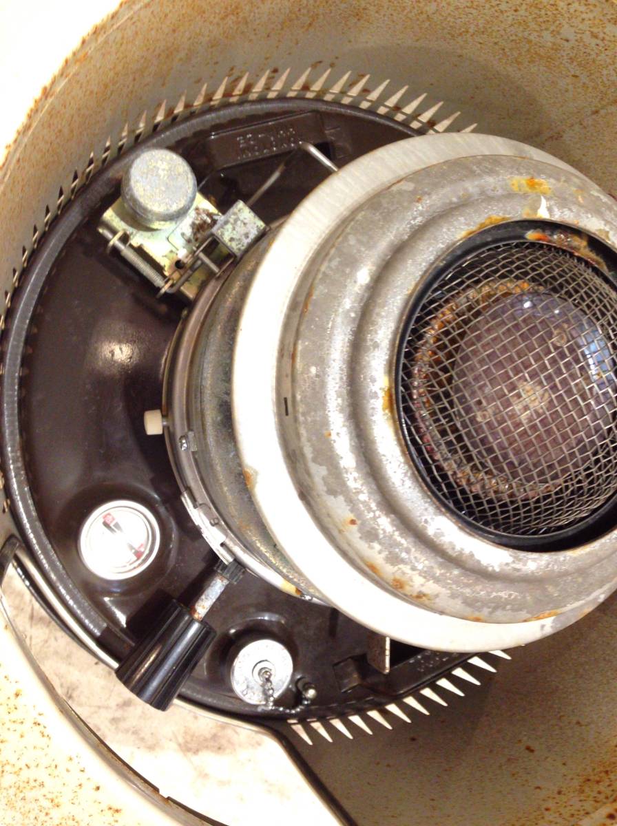 Yahoo!オークション - 6896 豊臣工業 トヨホームヒーター HHA-2E形 丸...