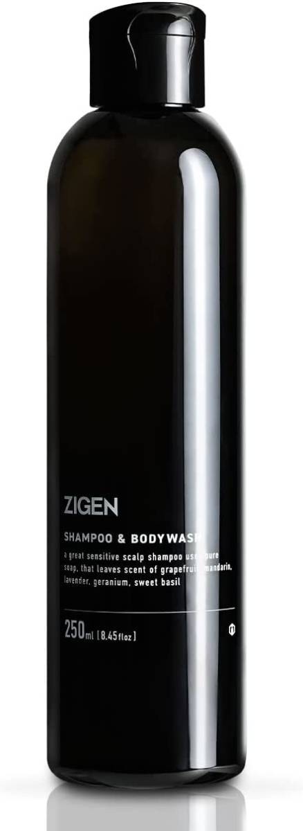 Yahoo!オークション - ZIGEN メンズ スカルプシャンプー 頭皮ケア ボリ...