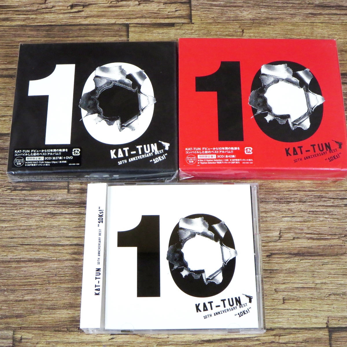 代購代標第一品牌-樂淘letao- Kat Tun 10th Anniversary Best “10ksテンクス 通常盤 期間限定盤1