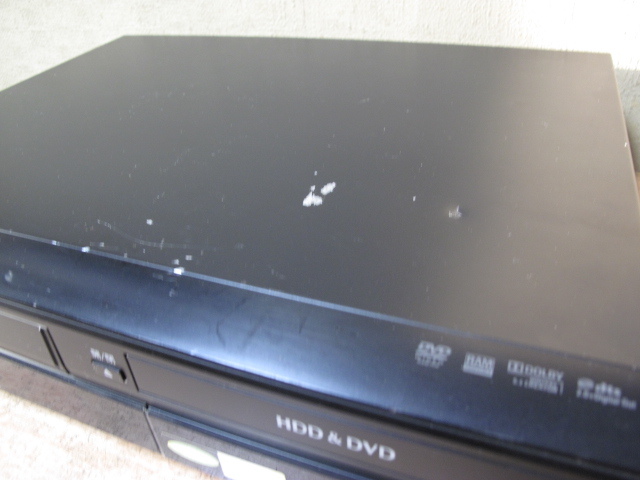 Yahoo!オークション - Panasonic HDD搭載VHS一体型 ハイビジョンDVDレ...