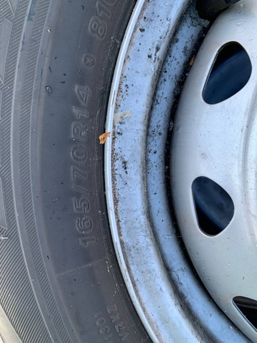 Yahoo!オークション - Y800 165/70R14 BRIDGESTONE ブリジストン 2018...