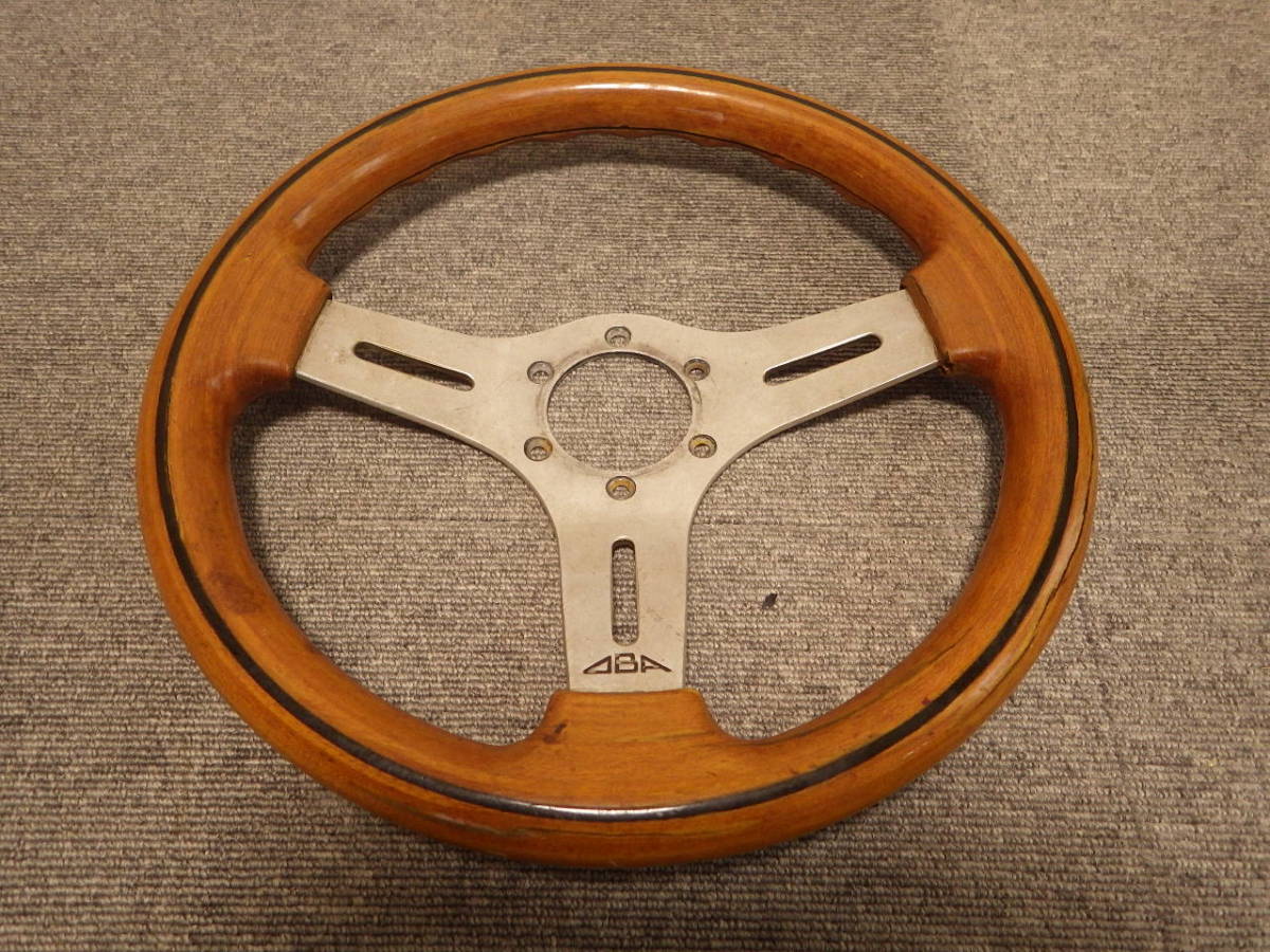 Yahoo!オークション - OBA オバ 小径 ウッド 32.5パイ 当時物 旧車