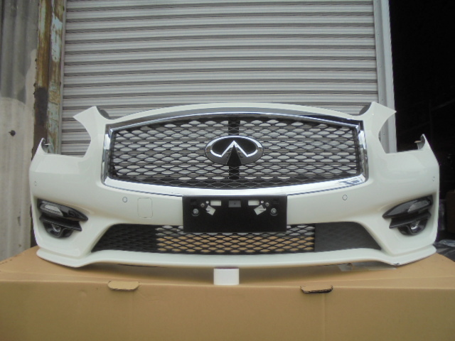 Yahoo!オークション - フーガ タイプS Y51 後期 フロントバンパー/グ...