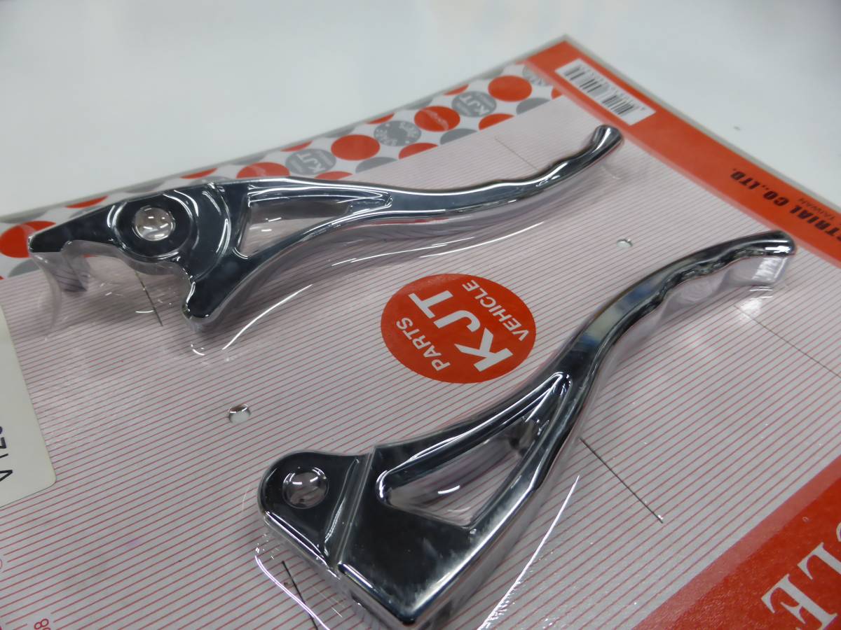Yahoo!オークション - KJT アドレスV125メッキレバーセット 新...