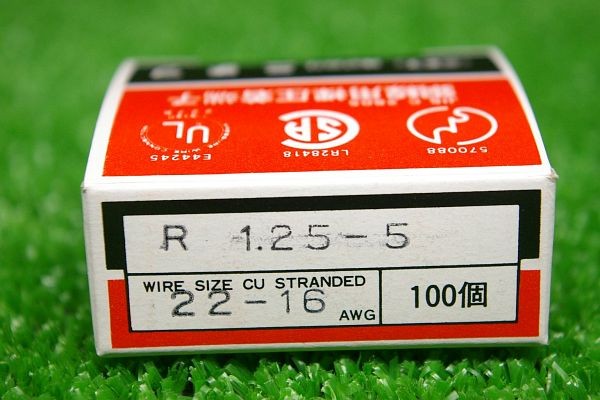 Yahoo!オークション - 【EHB-0008】 圧着端子 ニチフ R1.25-5 小箱