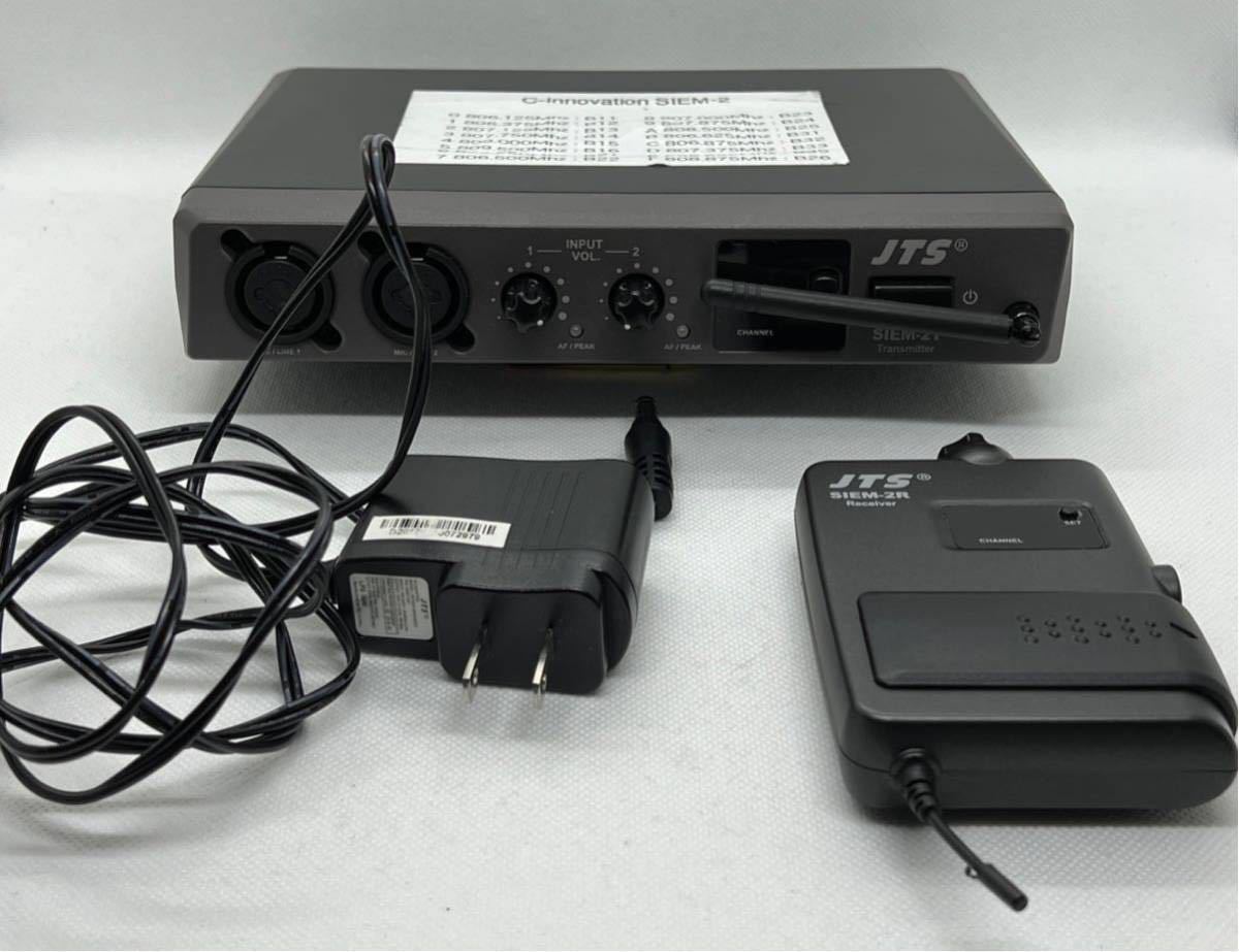 Yahoo!オークション - JTS SIEM-2 インイヤーモニターシステム SIEM-2T...