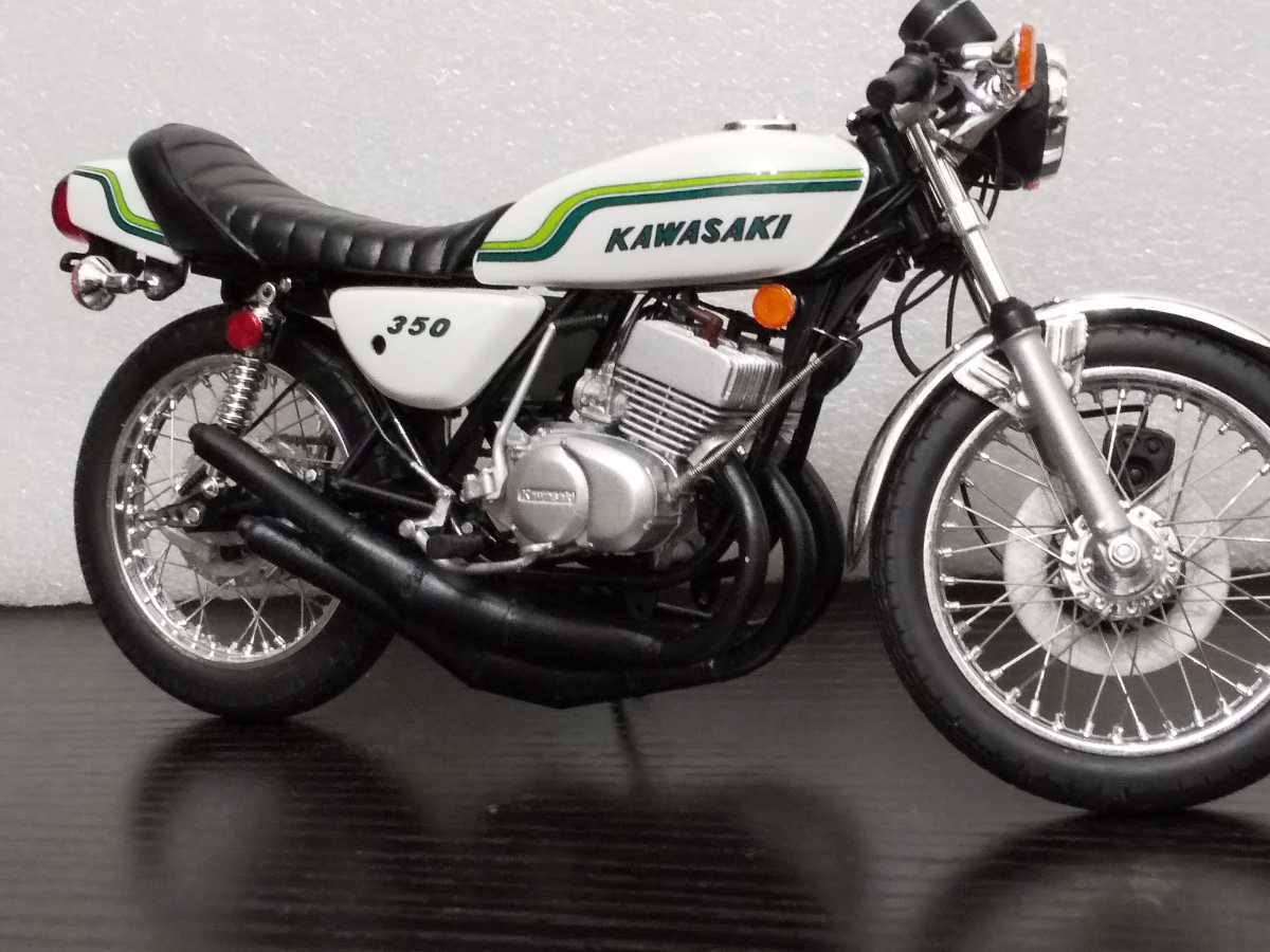 Yahoo!オークション - 1/12 カスタムパーツ チャンバー① カワサキ KH2...