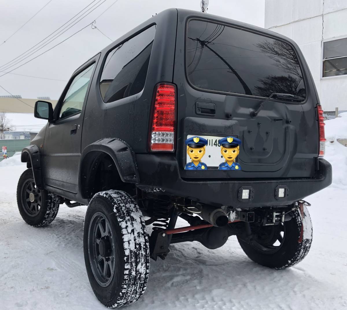 Yahoo!オークション - JB23ジムニー 貨物登録 前後デフロック リフトア...