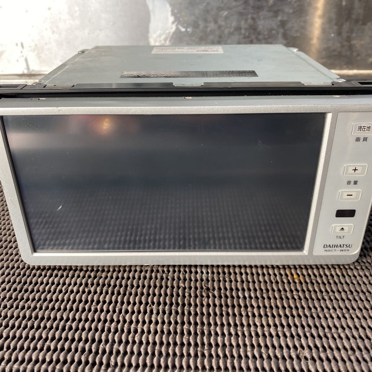 Yahoo!オークション - ダイハツ純正 ナビ NSCT-W59 動作未確認 ジャン...