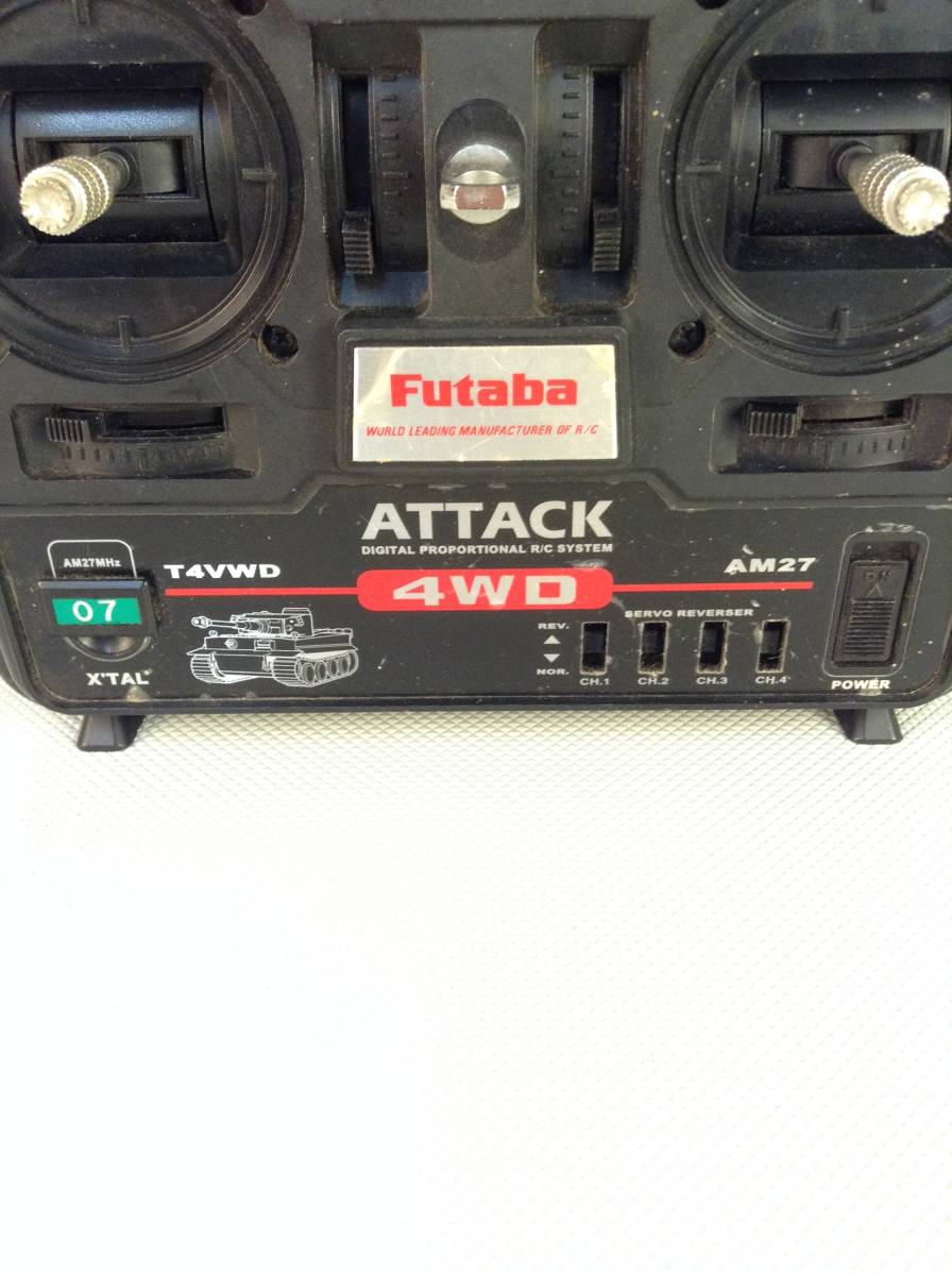 Yahoo!オークション - A5212 TAMIYA/Futaba ATTACK 4WD T4VWD AM27 27M...