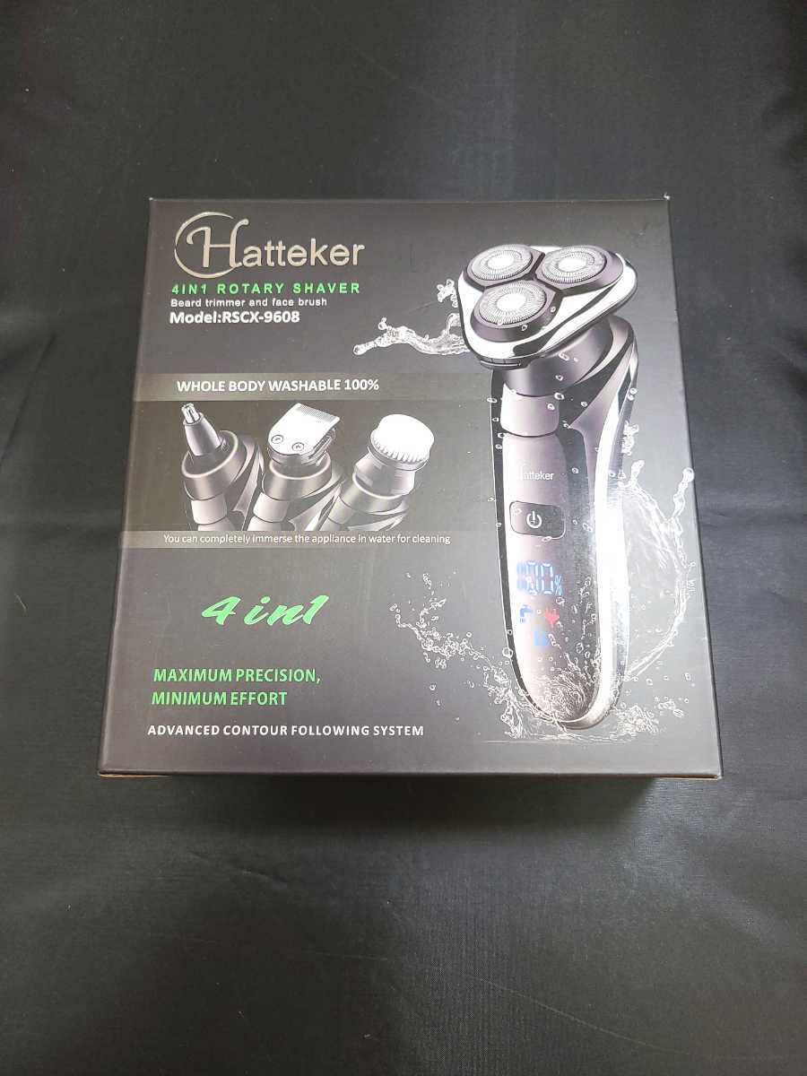 Yahoo!オークション - 未使用 Hatteker 4IN1 ROTARY SHAVER 髭剃り バ...