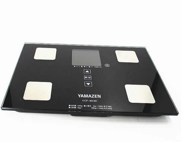 体重計 YAMAZEN HCF-40 体重体組成計 体重 体脂肪率 基礎代謝量 肥満指数 測定(体重計)｜売買されたオークション情報、yahooの商品情報をアーカイブ公開 - オークファン ...