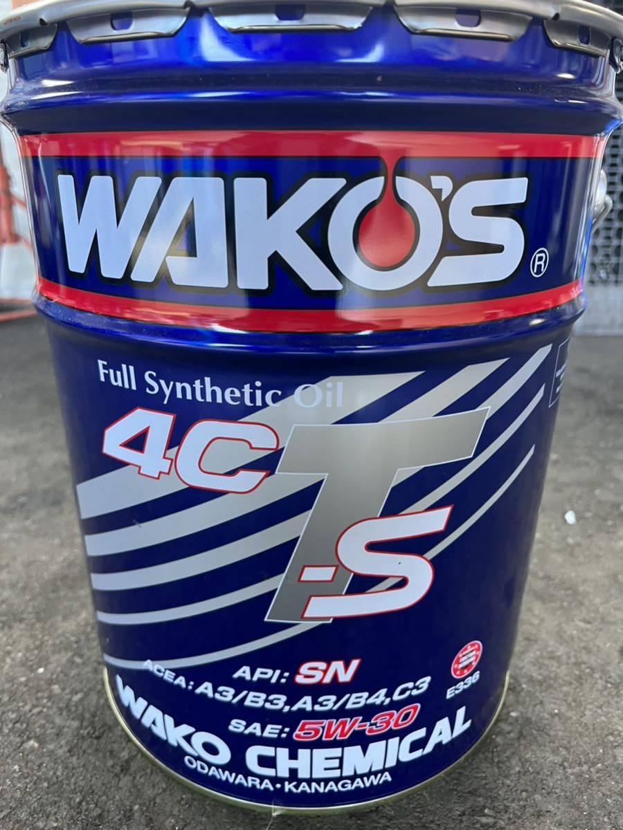 Yahoo!オークション - WAKO'S ワコーズ 新品ペール缶 4CT-S 5W-30 20L