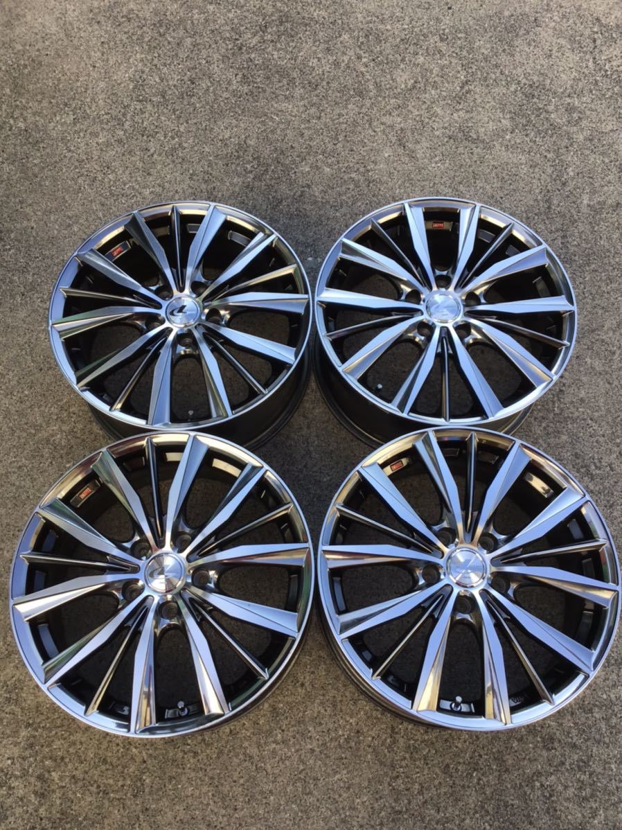 weds LEONIS社外アルミホイール 17×7J+53 114.3-5H 品4本 ノア ヴォクシー エスクァイア ヴェゼル など(社外品)｜売買されたオークション情報、yahooの商品情報 ...