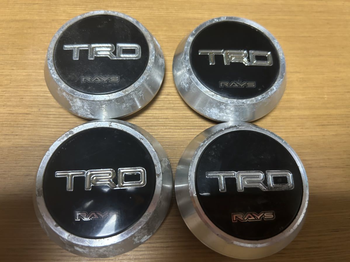 Yahoo!オークション - レイズ TRD センターキャップ 希少 ダブルネーム...