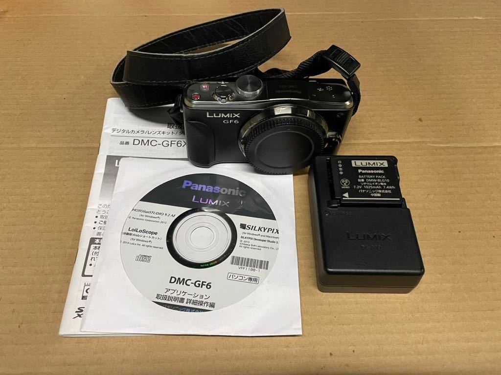 Yahoo!オークション - パナソニック Panasonic LUMIX DMC-GF6 ボディ ...