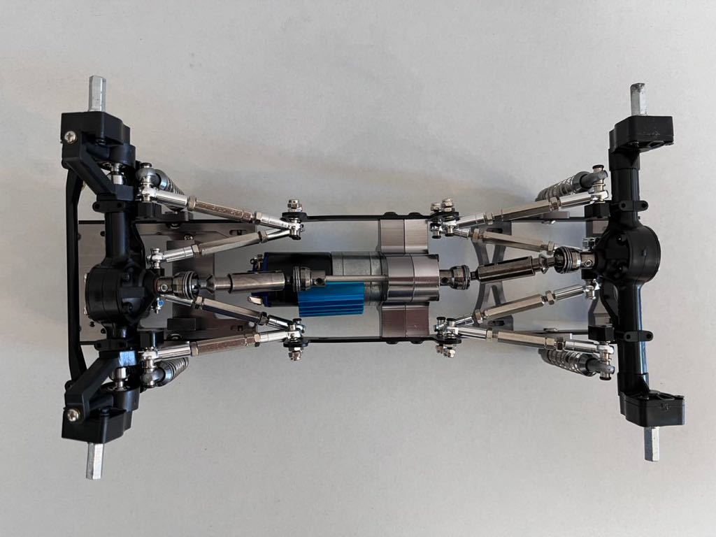 未走行 WPL カスタムシャーシ メタルパーツ多数 ポータルアクスル ラジコン クローラー RC c24(シャーシ)｜売買されたオークション情報、yahooの商品情報をアーカイブ公開 ...