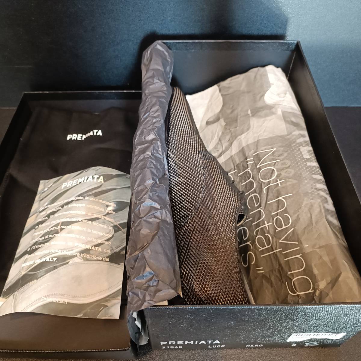 Yahoo!オークション - プレミアータ（PREMIATA） イタリア製革靴 黒 UK...