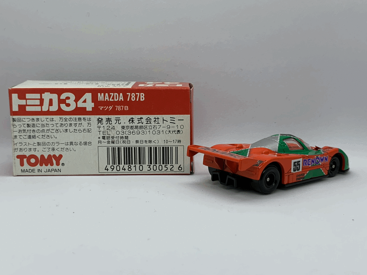 Yahoo!オークション - トミカ No.34 マツダ 787B