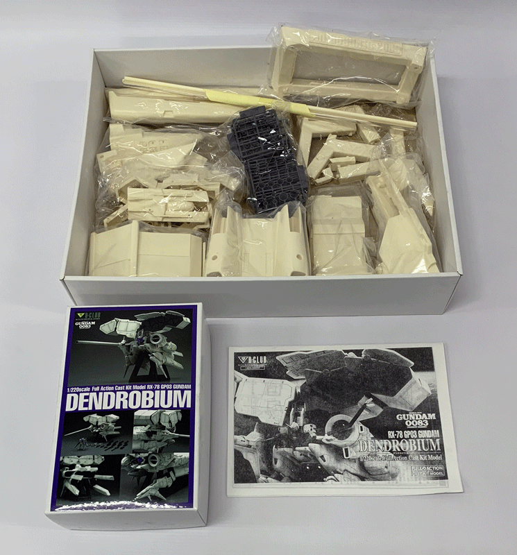 代購代標第一品牌－樂淘letao－《未組立》B-CLUB 1/220 ガンダム GP03 デンドロビウム ガレージキット ガレキ《フィギュア・山城店》O2142