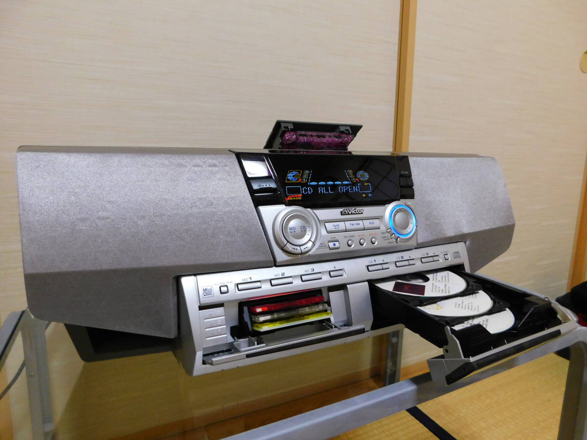 Yahoo!オークション - Victor ビクター 3CD 3MD ラジカセ RC Yahoo!オークション - Victor ビクター 3CD 3MD ラジカセ RC