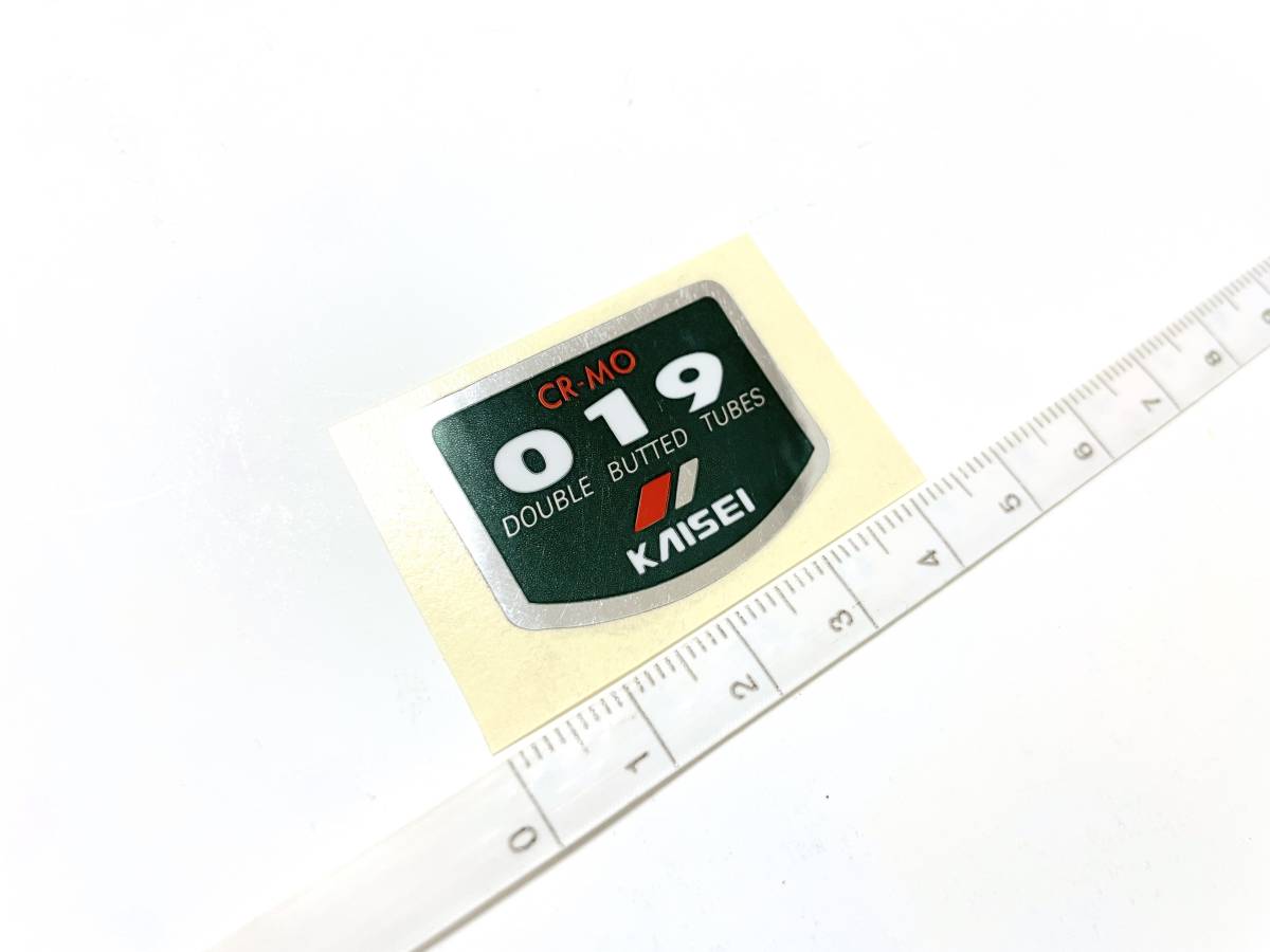 KAISEI 019 CR-MO DOUBLE BUTTED TUBES フレームデカール 検 三連勝 3RENSHO MAKINO CHERUBIM Kalavinka NAGASAWA ...