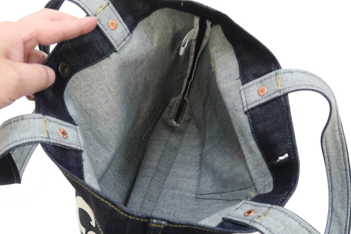 Yahoo!オークション - テッドマン デニム トートバッグ TDBG-1300 TEDM...