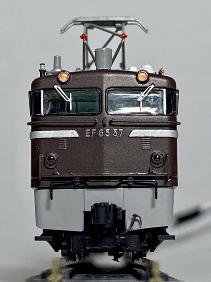 Yahoo!オークション - 【細密加工品】EF65-57号機 高崎機関区/茶色《TO...