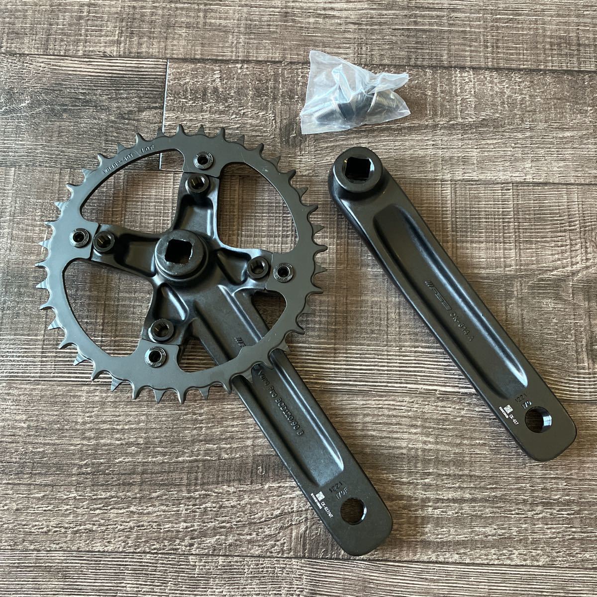 Yahoo!オークション - FSA Vero Pro 1X クランクセット 170mm 40T PCD1...