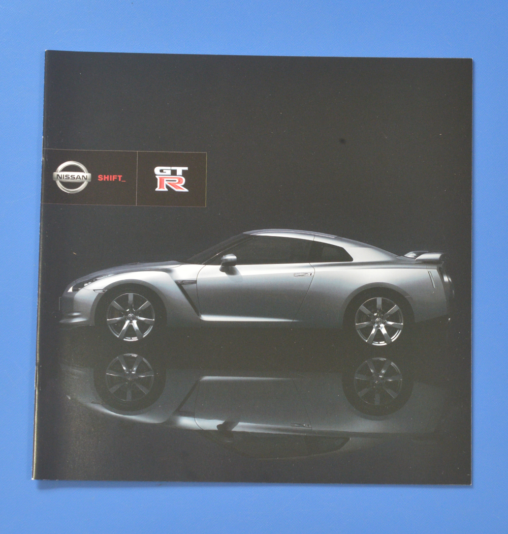 代購代標第一品牌－樂淘letao－日産 GTR R35 NISSAN GTR 2007年10月 カタログ 価格表付き【NA02-12】