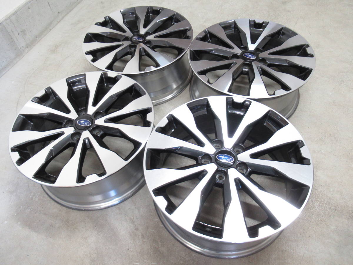 BS9 アウトバック リミテッド 純正 アルミホイール 7J +55 PCD 114.3 スバル 232(5穴)｜売買されたオークション情報、yahooの商品情報をアーカイブ公開 ...
