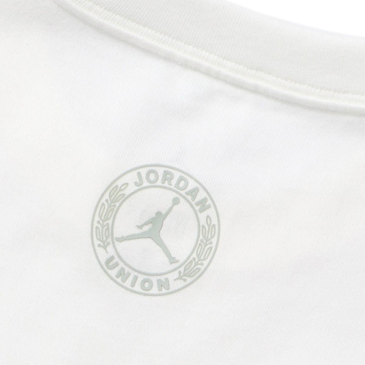 新品 JORDAN x UNION ジョーダン × ユニオン M J SS TEE WHITE 新品 JORDAN x UNION ジョーダン × ユニオン M J SS TEE WHITE