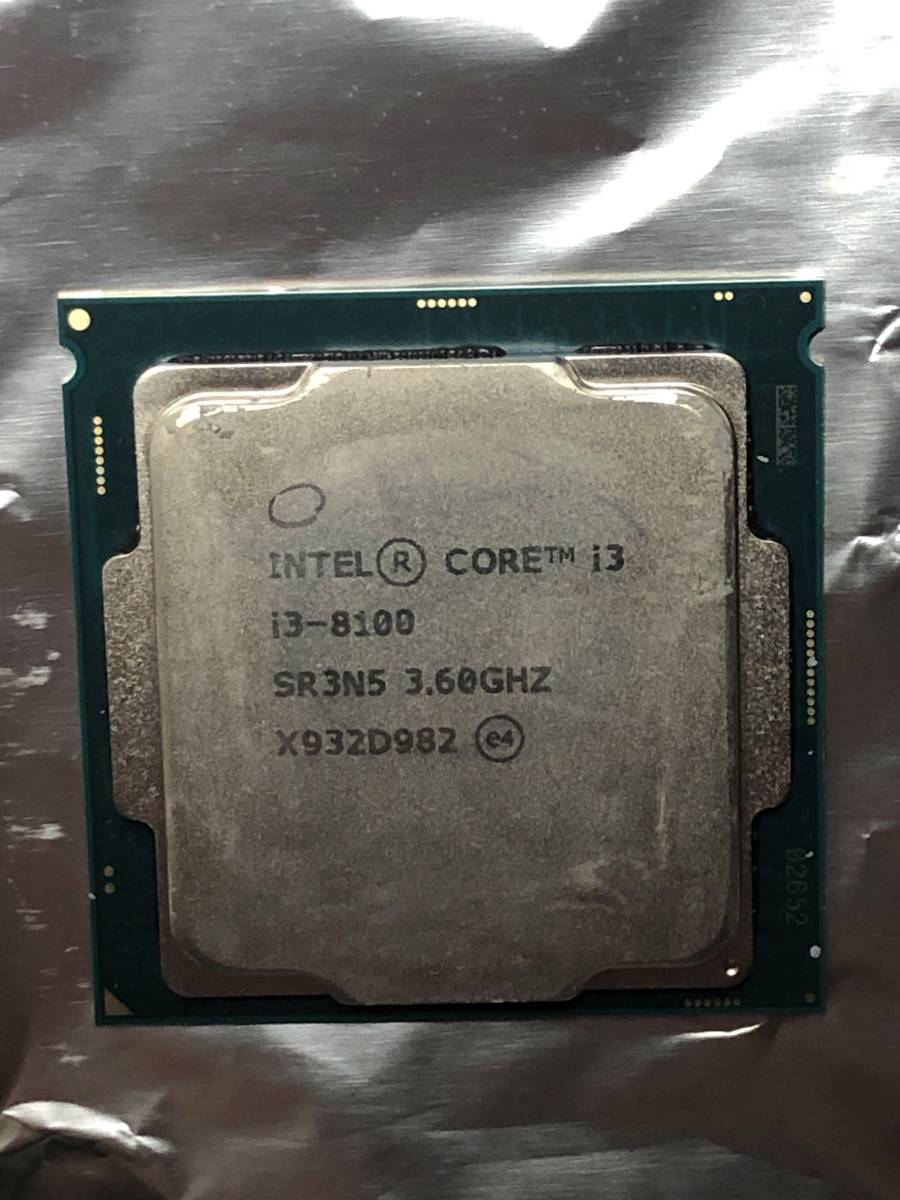 Yahoo!オークション - Intel Core i3 8100