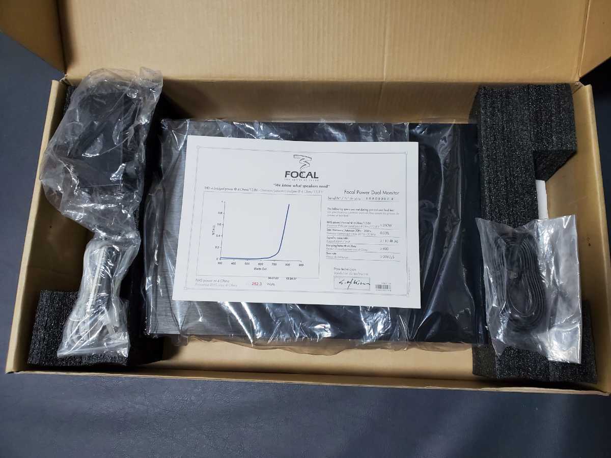 Yahoo!オークション - フォーカル Focal FP Dual Monitor dsp 2chx250w...