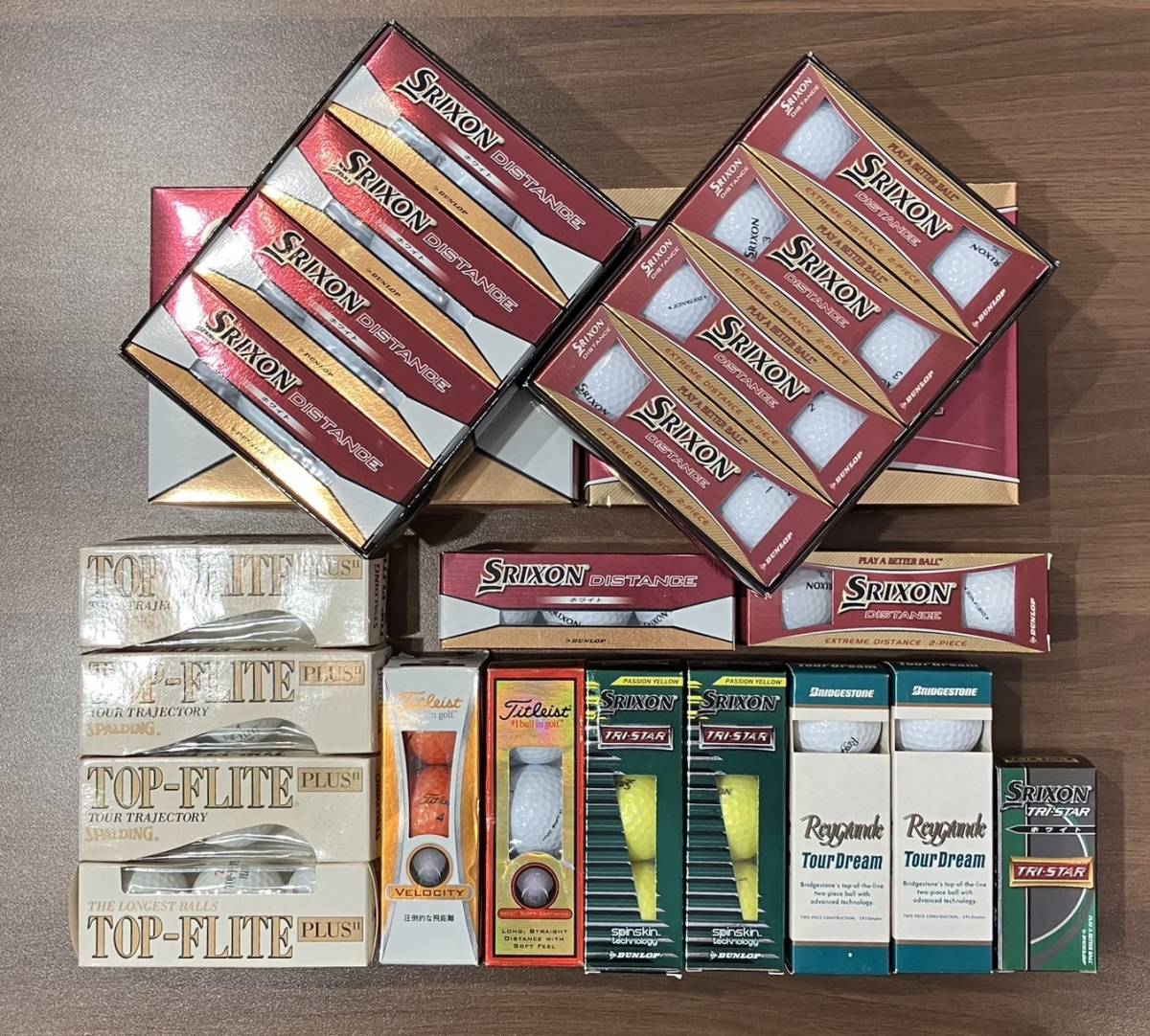 Yahoo!オークション - 箱入り ゴルフボールボール おまとめ 62個 SRIXO...