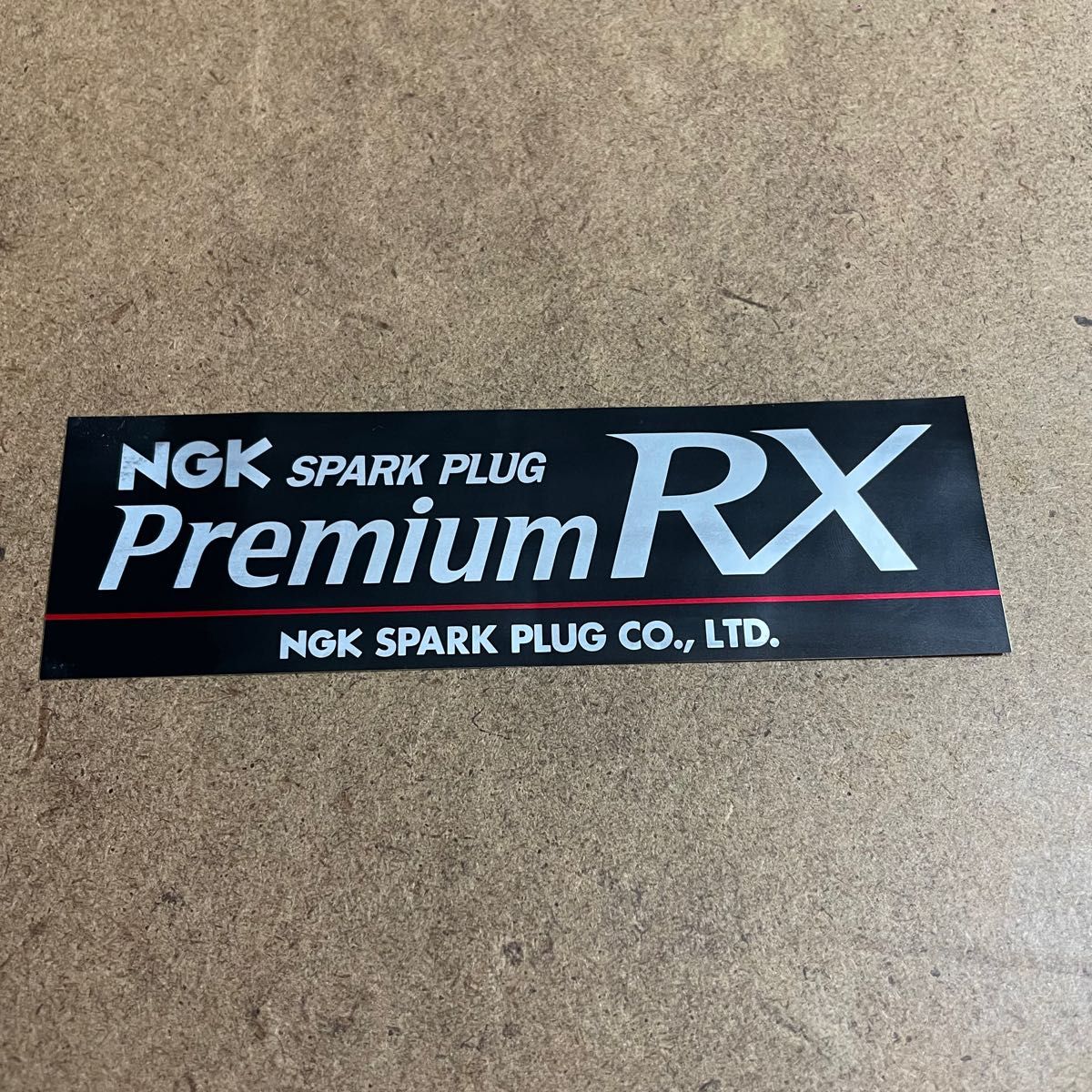NGK spark plug Premium RX ステッカー RACING｜PayPayフリマ