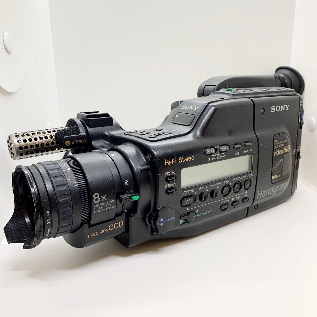 代購代標第一品牌－樂淘letao－【M7】SONY ソニー CCD-V700 ビデオカメラ VIDEO CAMERA Hi8 Handycam 動作未確認 ジャンク品