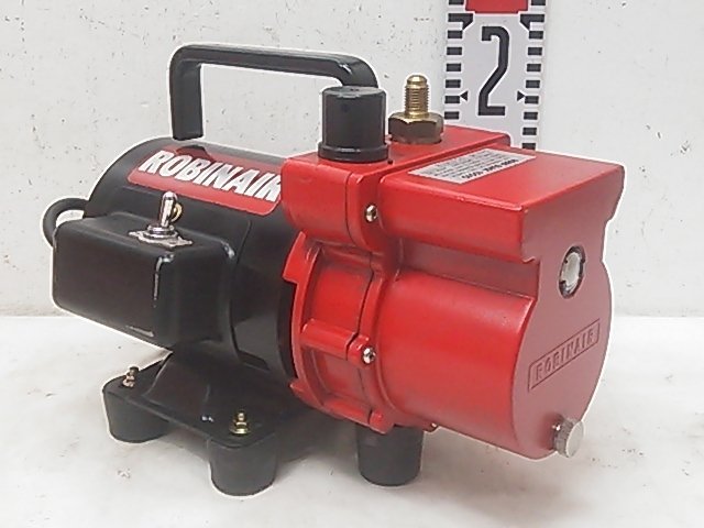 Yahoo!オークション - ROBINAIR ロビネア 真空ポンプ ROBBI BLACK 1501...