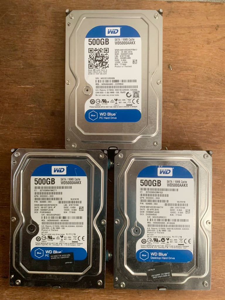 Yahoo!オークション - Western Digital WD5000AAKX SATA HDD ハードデ...