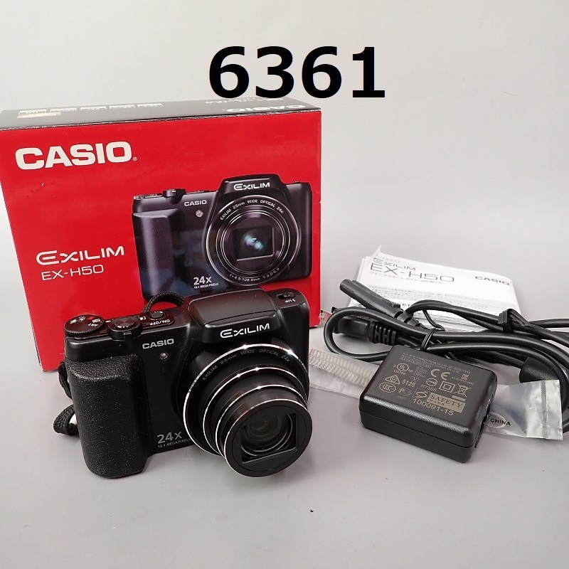 Yahoo!オークション - FK-6361 未使用 並 美品 EXILM CASIO デジカメ E...